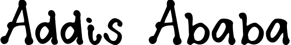 Addis Abada Font :: Marker font with dots :: Kimberly Geswein