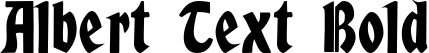 Download AlbertText-Bold at DailyFont.com