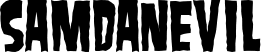 Samdan by Daniel Gauthier at DailyFont.com