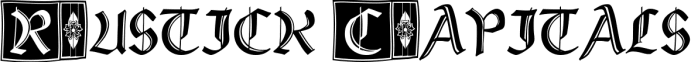 Download Rustick Capitals at DailyFont.com