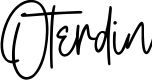 Oterdin by Maulana Creative at DailyFont.com
