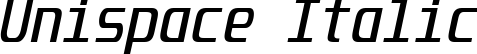 Unispace by Ray Larabie at DailyFont.com