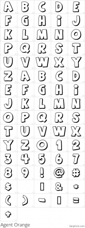 Agent Orange by Jakob Fischer at DailyFont.com