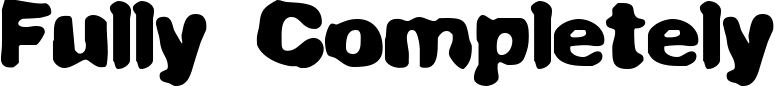 Download Fully Completely at DailyFont.com