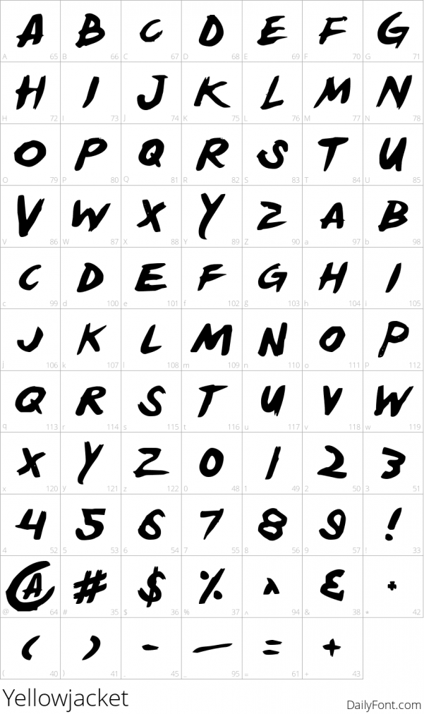 Baywatch Font :: Yellow Jacket by Iconian Fonts @ DailyFont.com